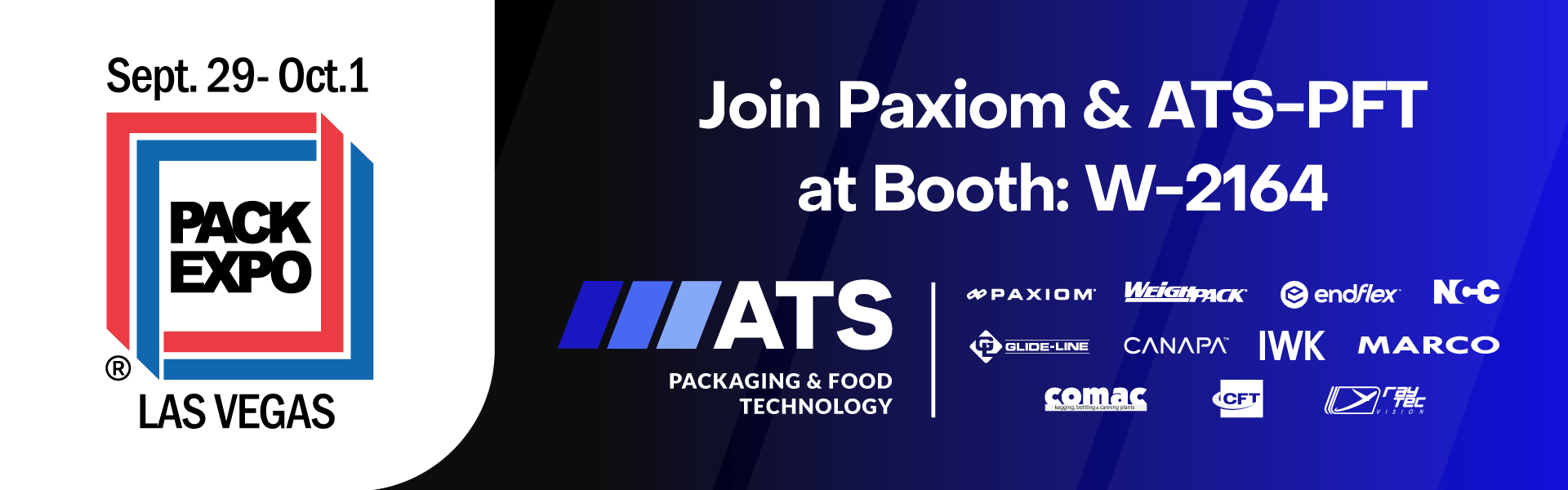 Paxiom to Exhibit with ATS Packaging, Food & Technology Division ...