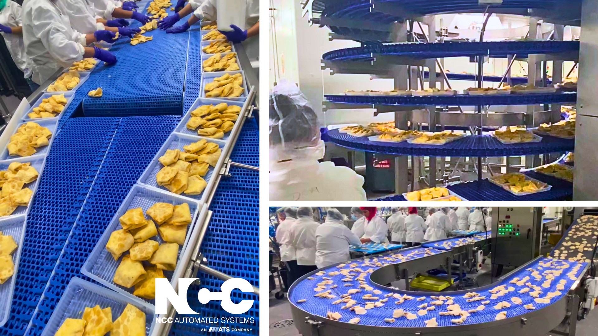 NCC Delivers Hygienic Spiral & Fryer Conveyor Solutions for Bakery Production - NCC